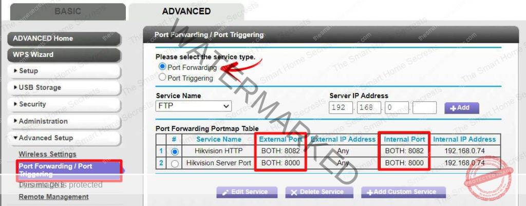 Port forwarding for DVRs and security cameras - The Smart Home Secrets